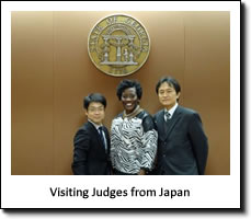 Visiting Judges from Japan | Superior Court of Fulton County